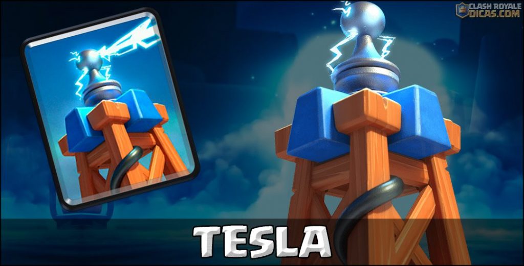 Tesla - Wiki da Carta | Clash Royale Dicas