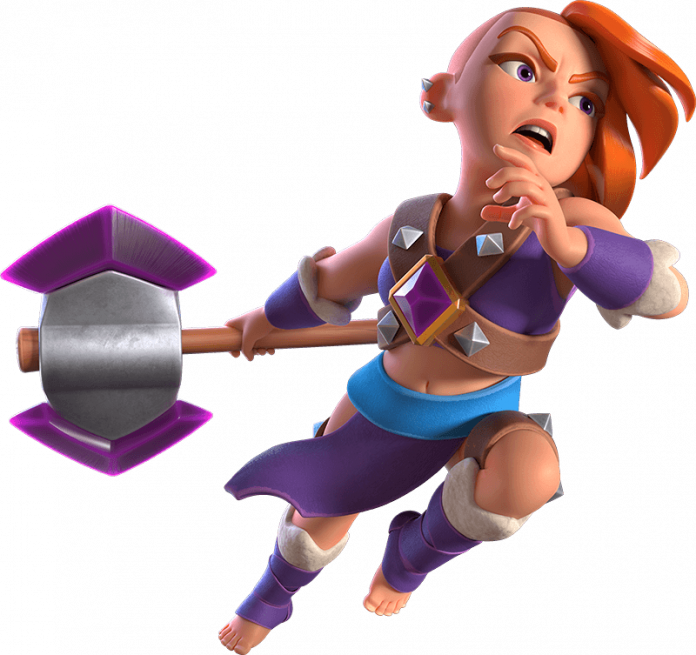 Valquíria - Wiki da Carta | Clash Royale Dicas