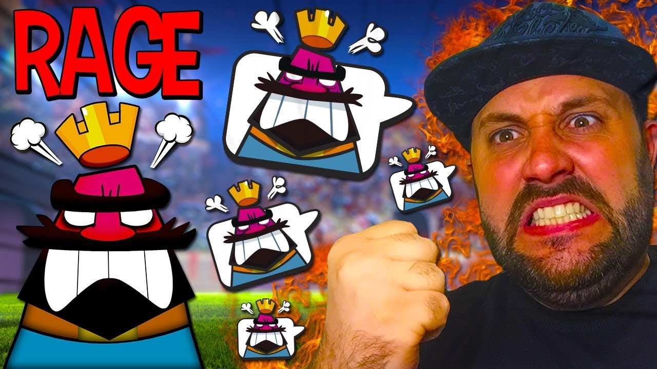 RAGE ABSURDO NO CLASH ROYALE JOGANDO EM DUPLAS - BRUNO CLASH | Clash ...