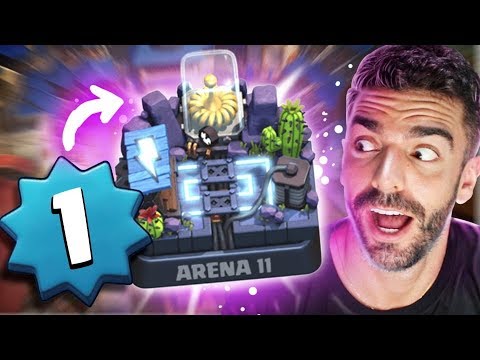 COMO CHEGAR NA ARENA 11 NO NÍVEL 1 DO CLASH ROYALE! - CONTA MAIS GEMADA ...