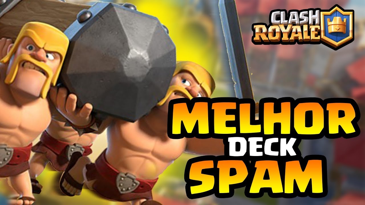 MEU NOVO DECK DE SPAM NO CLASH ROYALE! - Well Played | Clash Royale Dicas