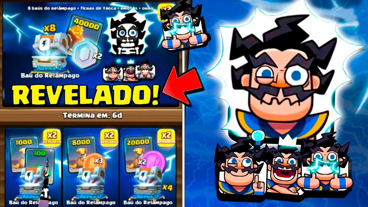 REVELAMOS TODAS AS NOVIDADES, NOVOS EMOTES E BAÚS DO CLASH ROYALE ...