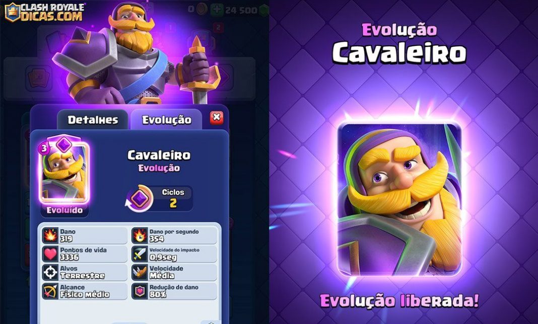Desvendando o Cavaleiro Evoluído: Todos Detalhes! | Clash Royale Dicas