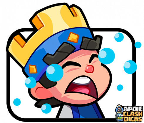 Novo Emote Grátis: Rei do Squad Busters | Clash Royale Dicas