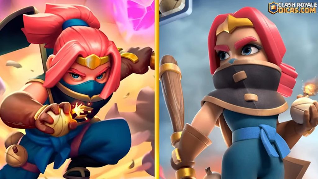 Campeã Bandida Líder – Habilidades, Estratégias e Wiki | Clash Royale Dicas