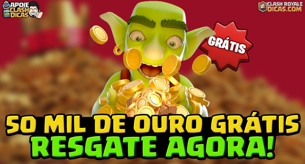 Resgate Disponível! 🎉 50.000 de Ouro Grátis e ofertas em dobro no ...